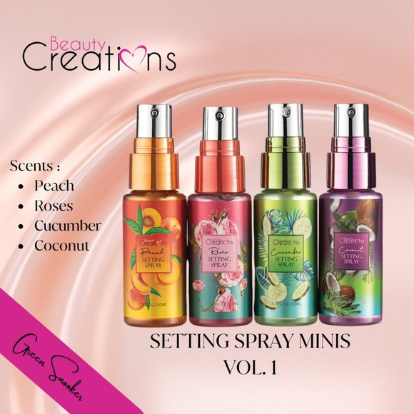 Skincare | Beauty Creations Setting Spray Minis Vol 1 | Poshmark